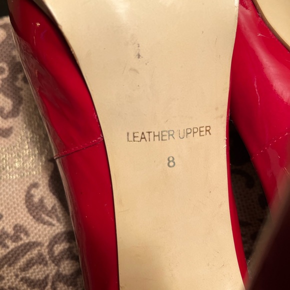 Kelsi Dagger | Shoes | Sexy Af Gorgeous Kelsi Dagger Red Patent Leather ...